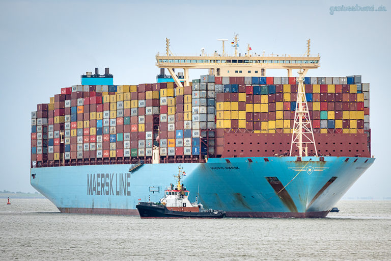 Containerschiff Madrid Maersk | Artikel | GENIUSSTRAND.DE